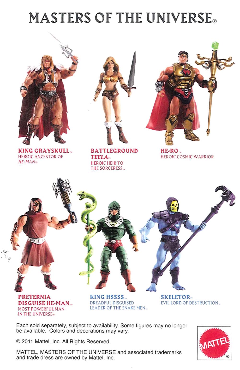 MOTUC i nuovi MINICOMICS